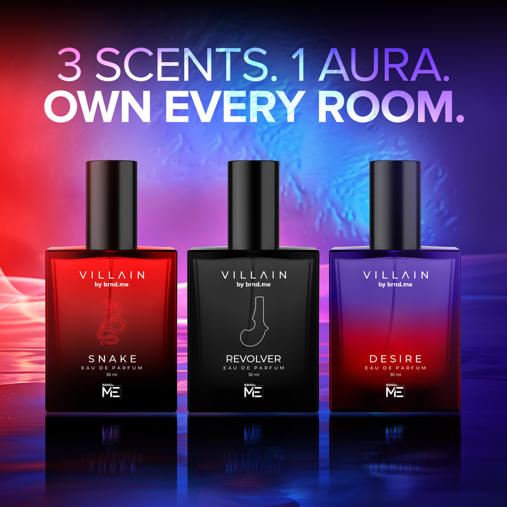 Villain Aura Perfume Gift Set - 3 x 30ml – VILLAIN