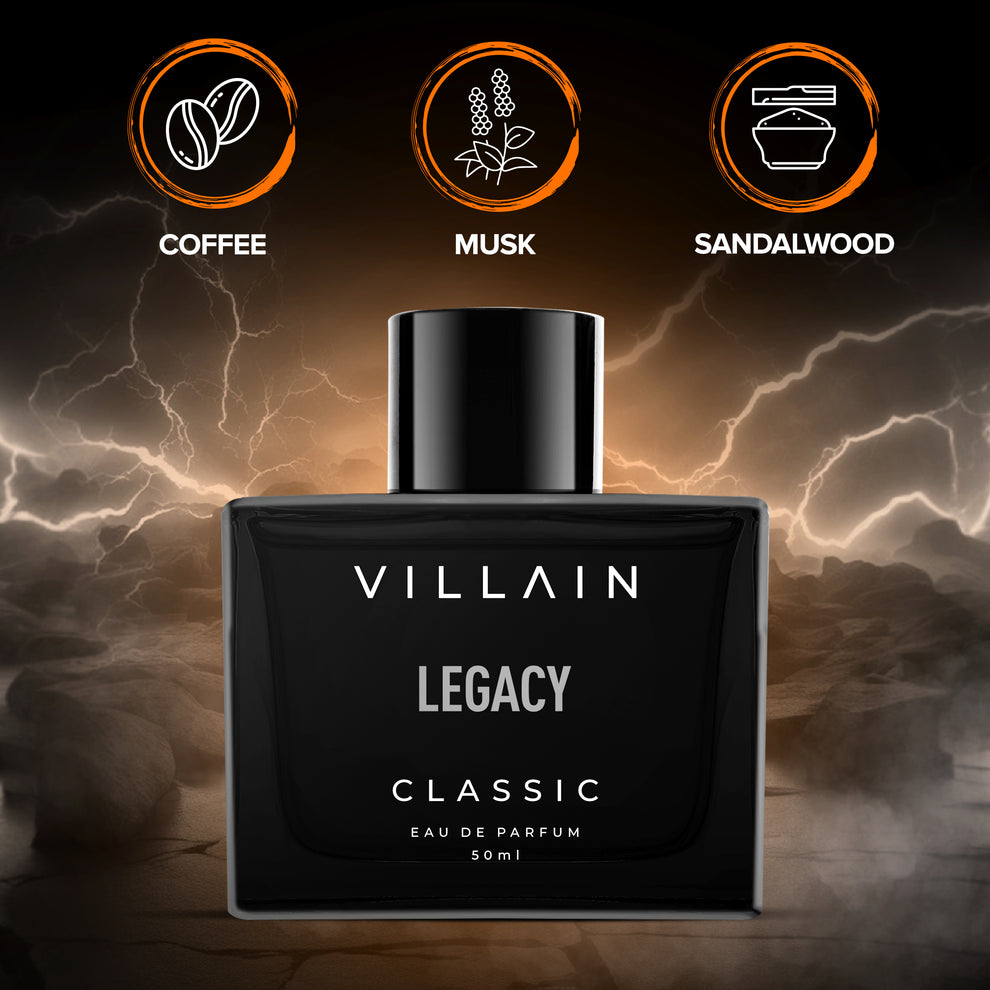 Villain Legacy Classic & Exotic Oud EDP Perfume Combo - 2 x 50ml – VILLAIN