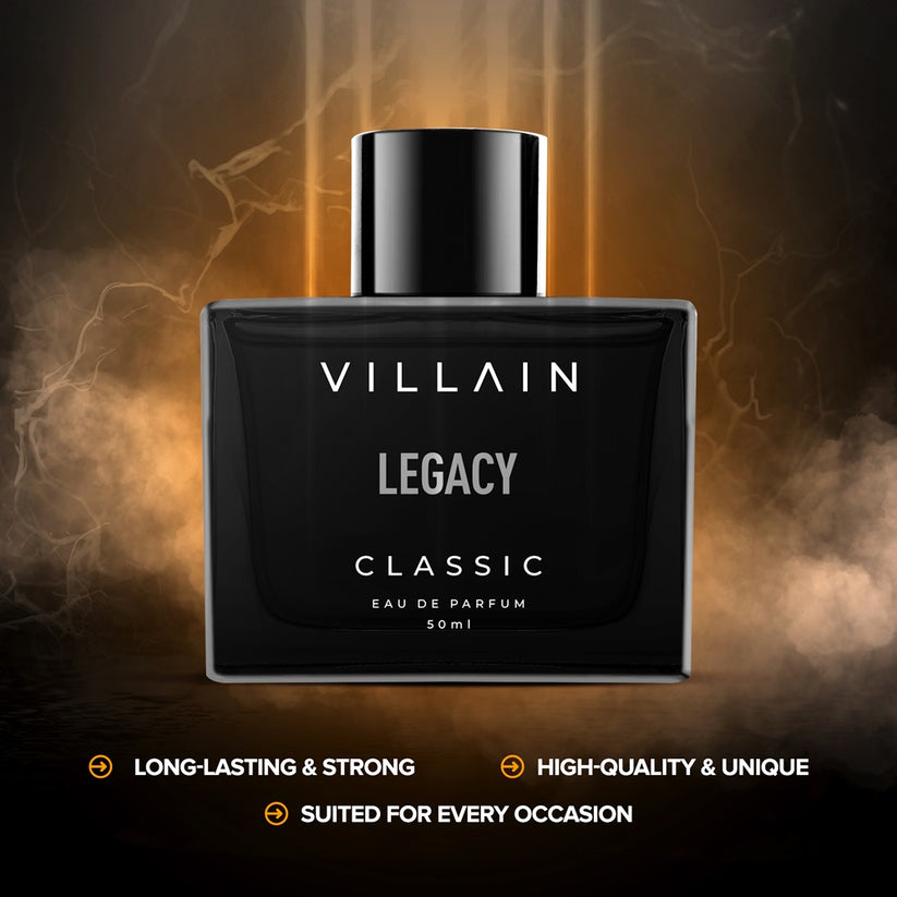 Villain Legacy Classic & Exotic Oud EDP Perfume Combo - 2 x 50ml – VILLAIN