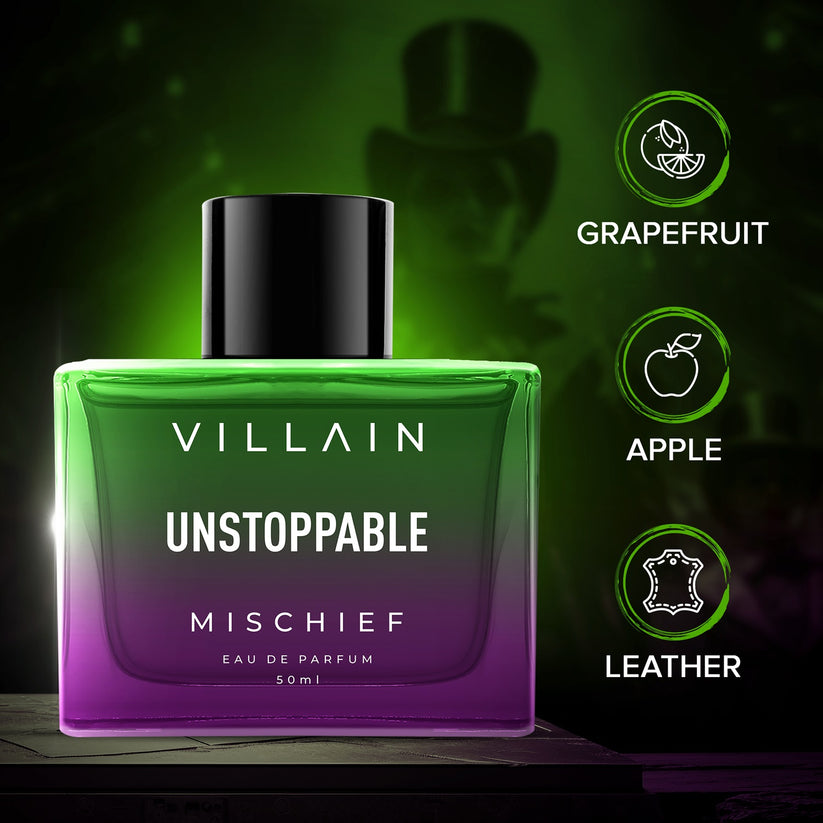 Villain Voltage & Unstoppable Mischief EDP Perfume Combo - 2 x 50ml ...